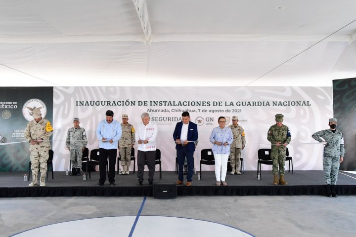 Inauguran Presidente López Obrador Y Gobernador Javier Corral Cuartel